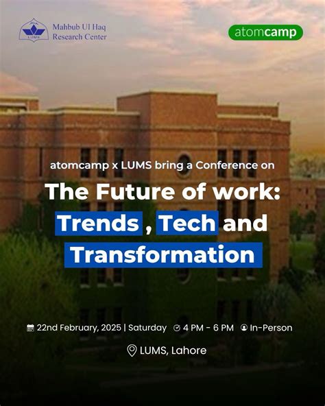 Atomcamp On Linkedin Atomcamp In Collaboration With The Mahbub Ul Haq