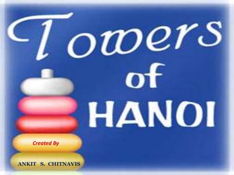 Tower Of Hanoi Ppt