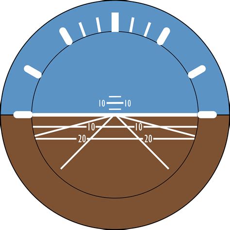 Download Attitude Indicator Aviation Artificial Horizon Royalty Free Vector Graphic Pixabay