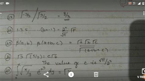 Trb Physics Unit Beta And Gamma Function YouTube