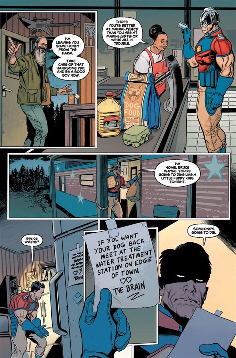 Interview Kyle Starks Talks New Black Label Comic Peacemaker Tries Hard