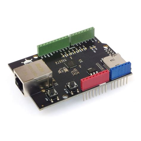 DFRobot Ethernet Shield W V Ethernet Extension For Arduino Kamami On Line Store