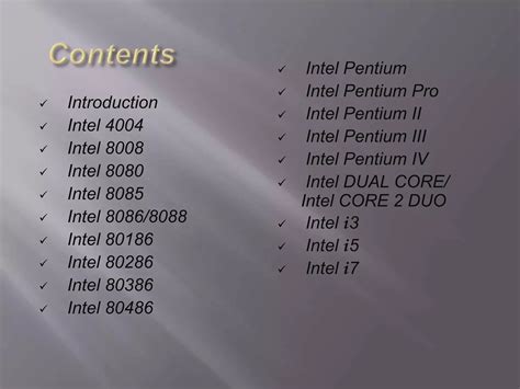 Evolution Of Microprocessors Pptx Computing Technology And Computing