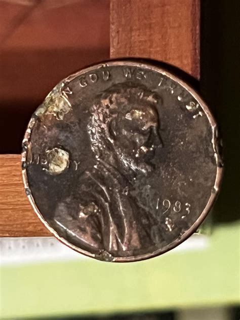 Odd 1983 Penny As I Went Through My Inheritance Rcoins
