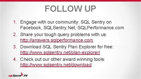 SQL SERVER QUERY TUNING BEST PRACTICES Aaron Bertrand