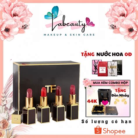 Son Tom Ford Lip Color Matte Tom Ford 07 Ruby Rush Vỏ Đen Hàng Chính Hãng Có Bill Full Size