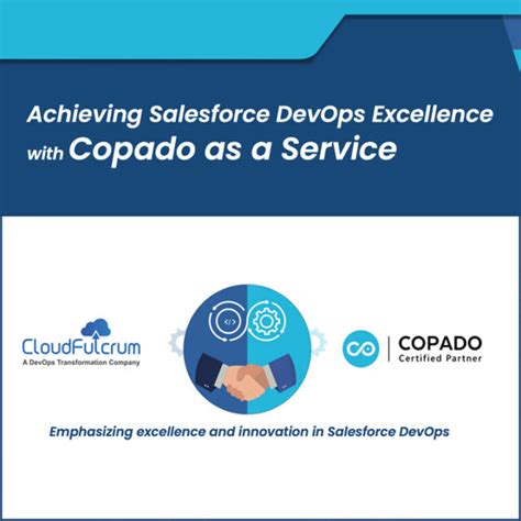infographic achieving salesforce devops excellence with copado as a