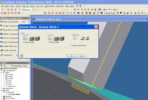 weld flat surface to outside of cylinder autodesk community