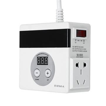 220v 4000w Variable Voltage Controller Regulator For Fan Speed Motor Control Thermostats Sale