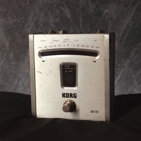 Korg Dt 10 Tuner Pedal Topshelf Instruments