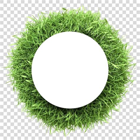 premium psd a circular white frame centered within a thick border of
