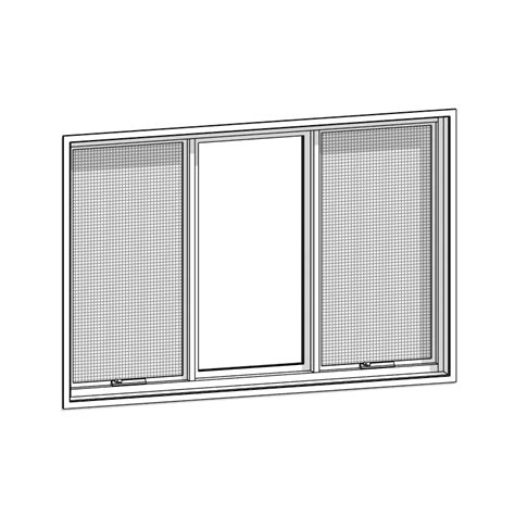 Awning Window Xox Revit Library