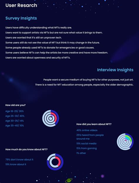 NFT Marketplace Mobile App UX UI Case Study On Behance