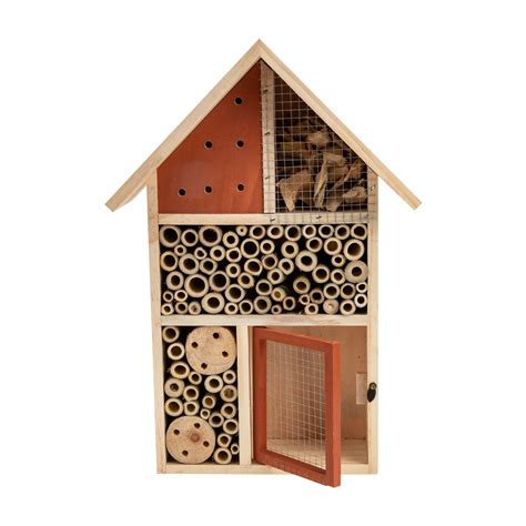 Wooden Insect House Decorative Bee House Courtyard Vicedeal