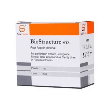 Powder And Liquid Safe End Bio Structure Mta For Dental Clinic At Rs
