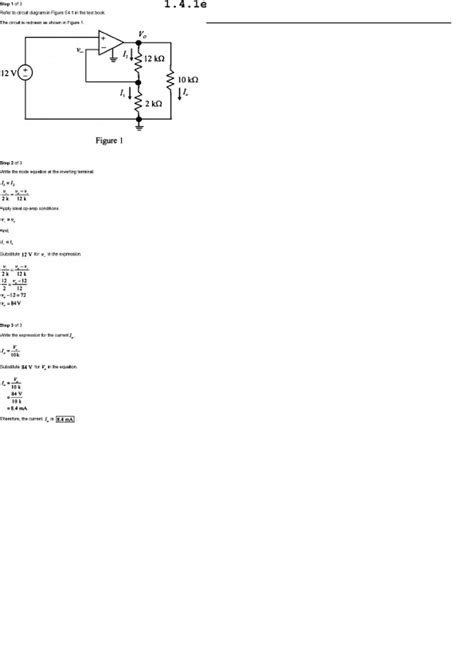 Solution Manual For Basic Engineering Circuit Analysis 11edition