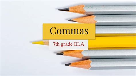 6 Comma Rules Powerpoint By Izabella Peralez Tpt