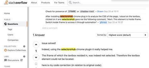 Sanjay Kumar On Linkedin Stackoverflow Selectorshub