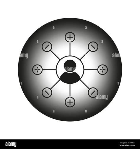 Social Network Icon User Interaction Symbol Connection Structure