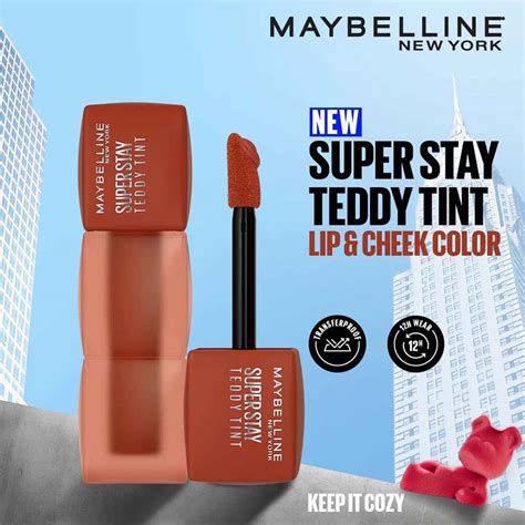 Maybelline New York Superstay Teddy Tint Lip And Cheek Color Keep