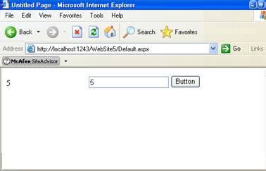 Custom Rendered Controls In ASP NET