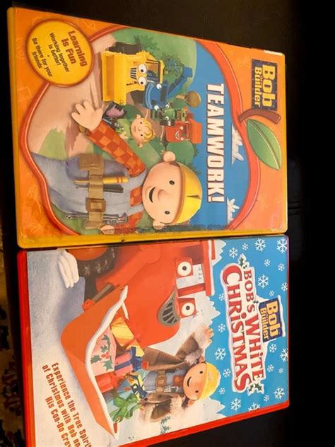 Two Bob The Builder Dvds Bobs White Christmas And Teamwork 16 59