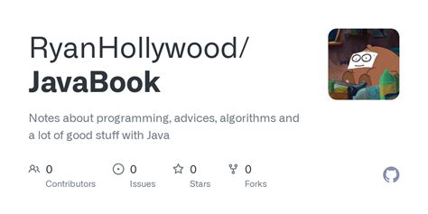 Github Ryanhollywoodjavabook Notes About Programming Advices