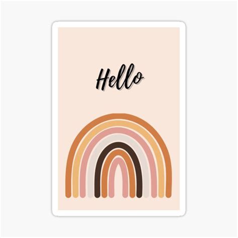 Hello Classroom Greeting Poster Sticker For Sale By Crafting Cinema Redbubble