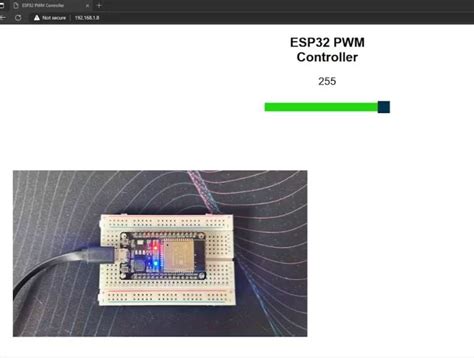 ESP Web Server With Slider ESP Maker Pro