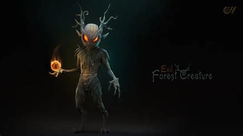 Evil Forest Creature Unreal Engine Asset Assetsue