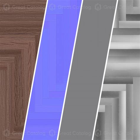Parquet Materials 06 Sbsar Seamless Pbr 4k 3d Model Greatcatalog 66173