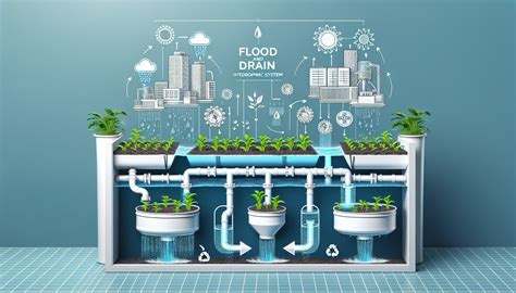 How To Set Up A Flood And Drain Hydroponic System Easy Indoor