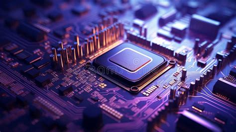 Exploring The Intricate Details Of A Modern Microprocessor On A Circuit Exploring The Intricate Details Of A Modern Microprocessor On A Circuit