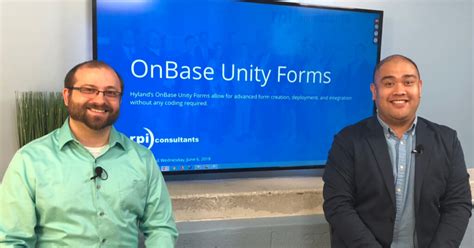 Capture Data At The Source With Onbase Unity Forms Rpi Consultants