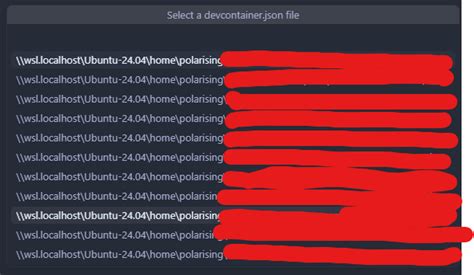 Anyspheres Dev Container Extension Use The Name Property Of Devcontainers Allow To Switch