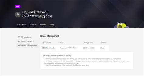 Unbind Device Get Help D5 Render Forum