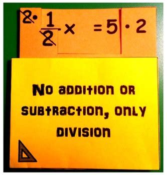 Solving Equations Interactive Notebook Foldables By Scaffolded Math And Science