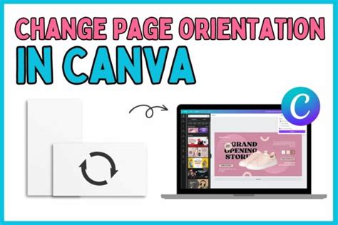 How to Change Page Orientation in Canva