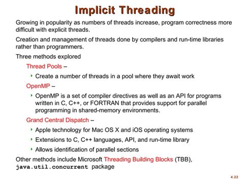 Operating Systems Chapter 4 Multithreaded Programming Ppt