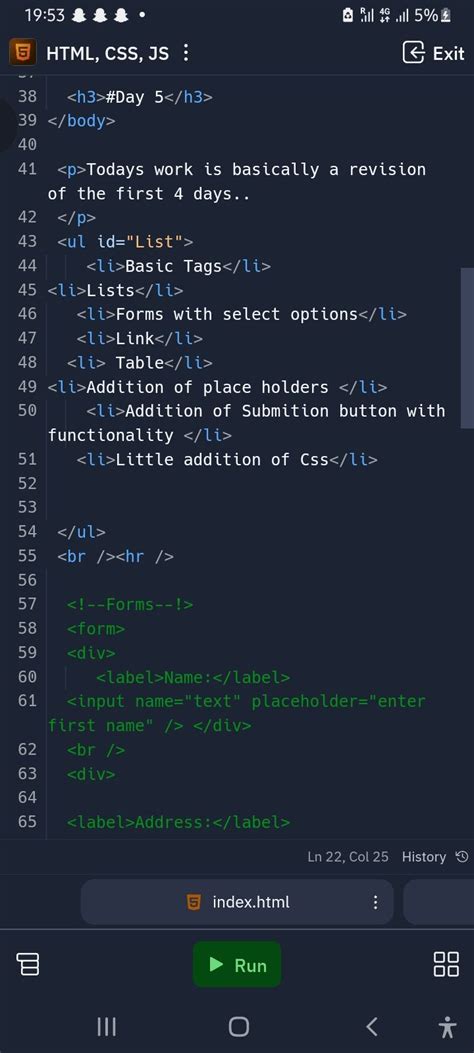 Jonathan Joel On Linkedin 100daysofcodechallenge Html5 Learningeveryday Css