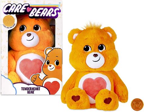 Care Bears Tenderheart Bear 14 Plush Basic Fun Toywiz