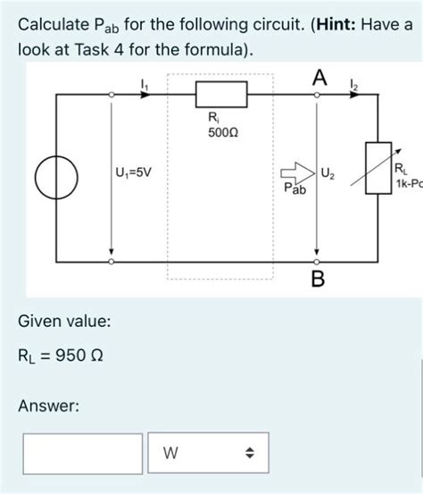 Solved Calculate Pab for the following circuit. (Hint: Have | Chegg.com