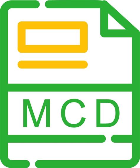 Mcd Creative Icon Design 41601837 Vector Art At Vecteezy