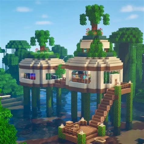 Minecraft Jungle Wood House