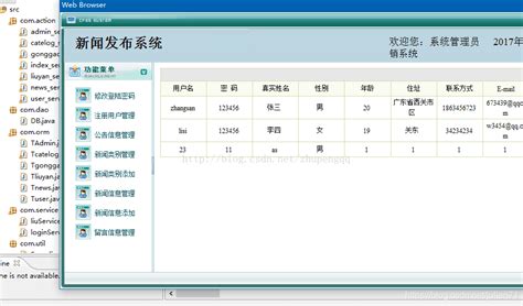 java新闻发布系统 系统新闻列表查看怎么实现java代码 csdn博客