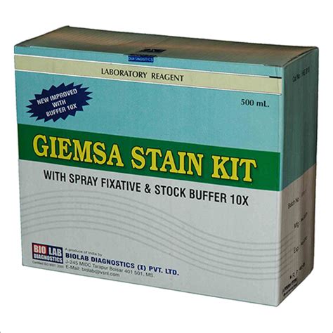 Giemsa Stain Kit Shelf Life Months Months At Best Price In Mumbai Bio Lab Diagnostics