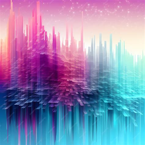 Premium Photo Abstract Background Of Spectrogram With Purple And