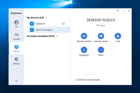 A Secure Easy Operated VPN Alternative AnyViewer