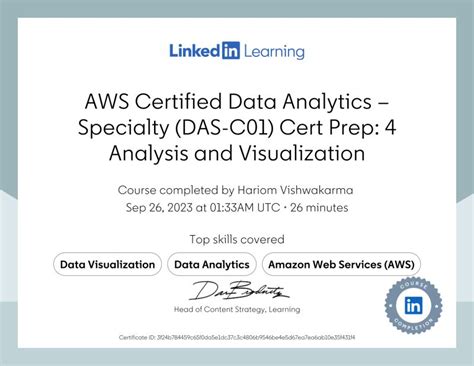 Hariom Vishwakarma On Linkedin Certificate Of Completion