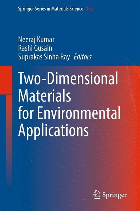 Springer Series In Materials Science 332 Two Dimensional Materials For Environmental